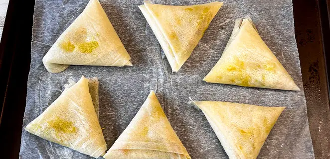 Recette de Samoussas aux petits légumes