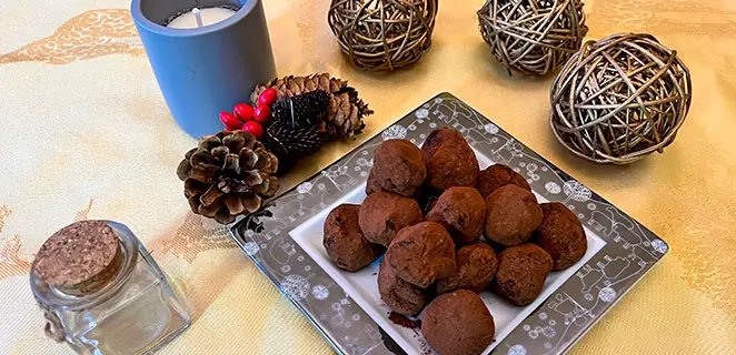 Recette de Truffes au chocolat